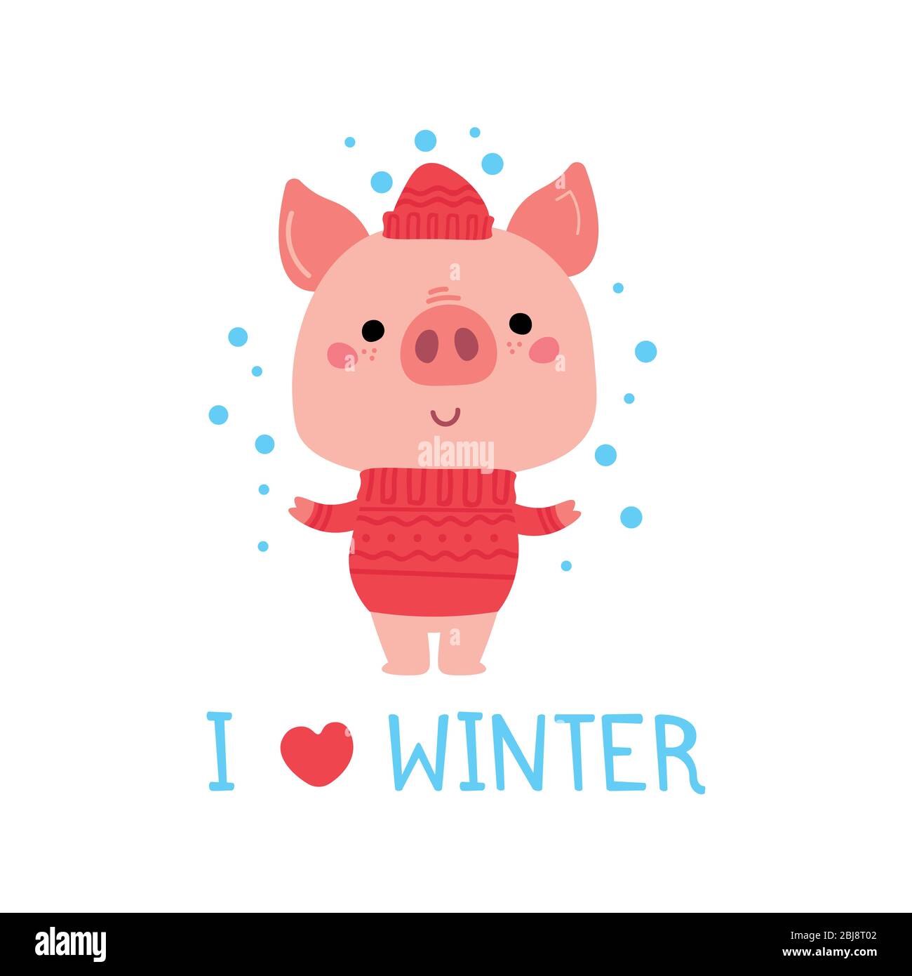 Cartoon cute animals for baby cards hi-res stock photography and images ...