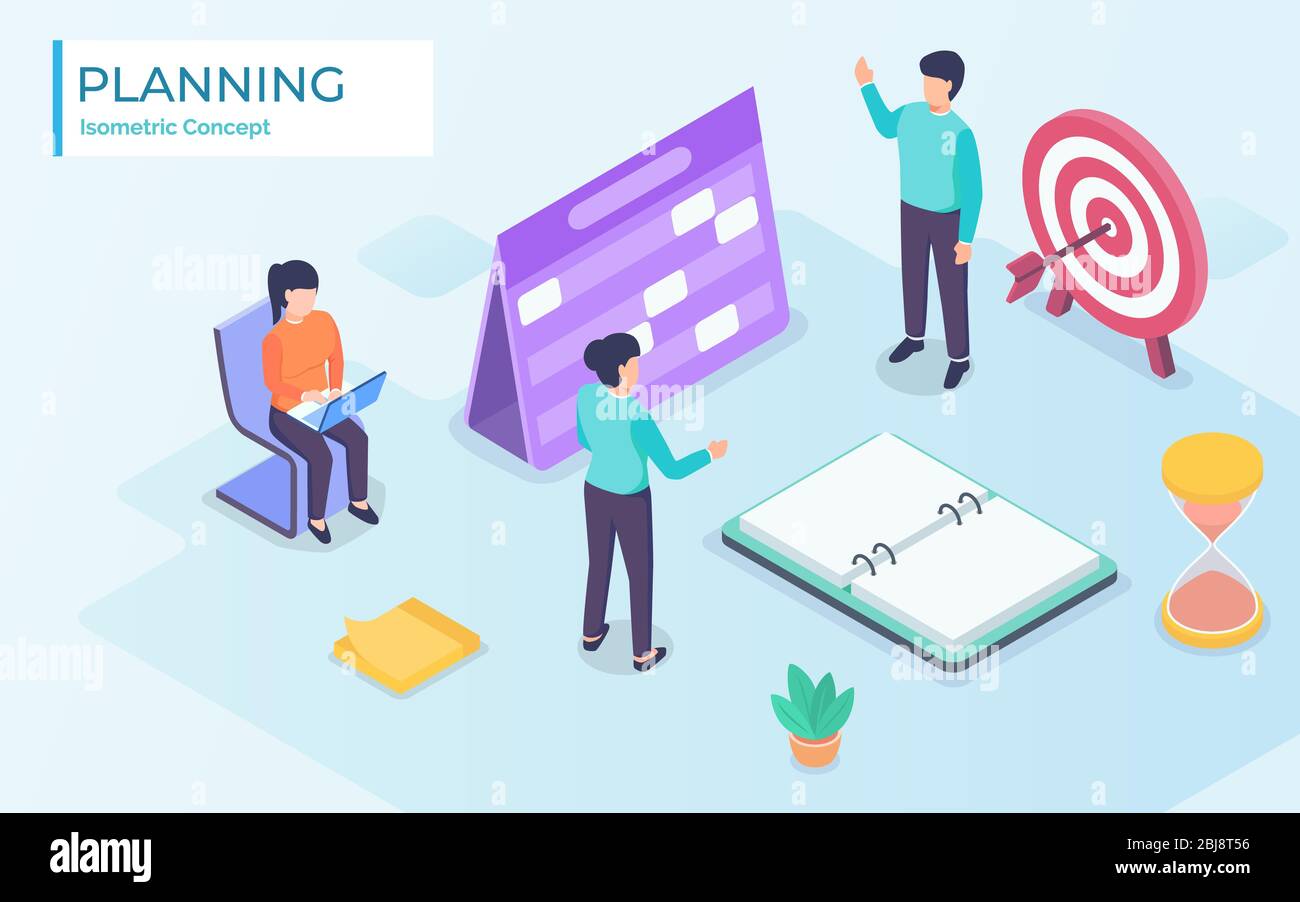 executives make work plans to achieve the target investment business ...