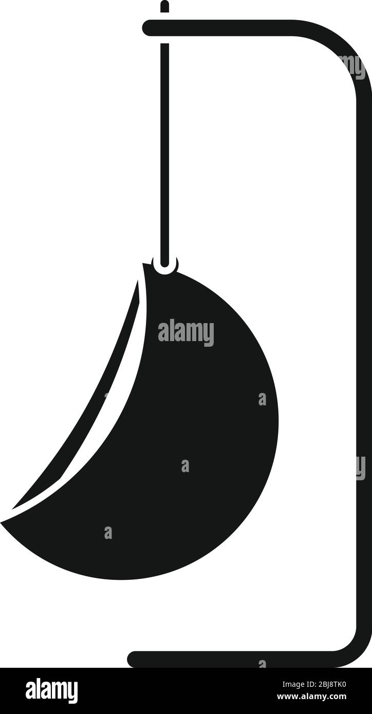 Outdoor rattan black chair Stock Vector Images - Alamy