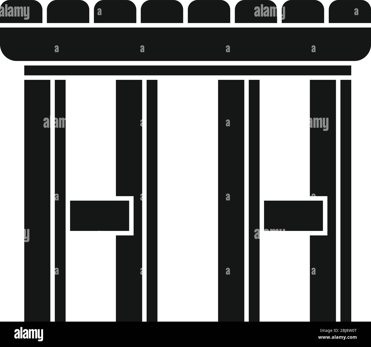 Antique garden bench side view Stock Vector Images - Alamy