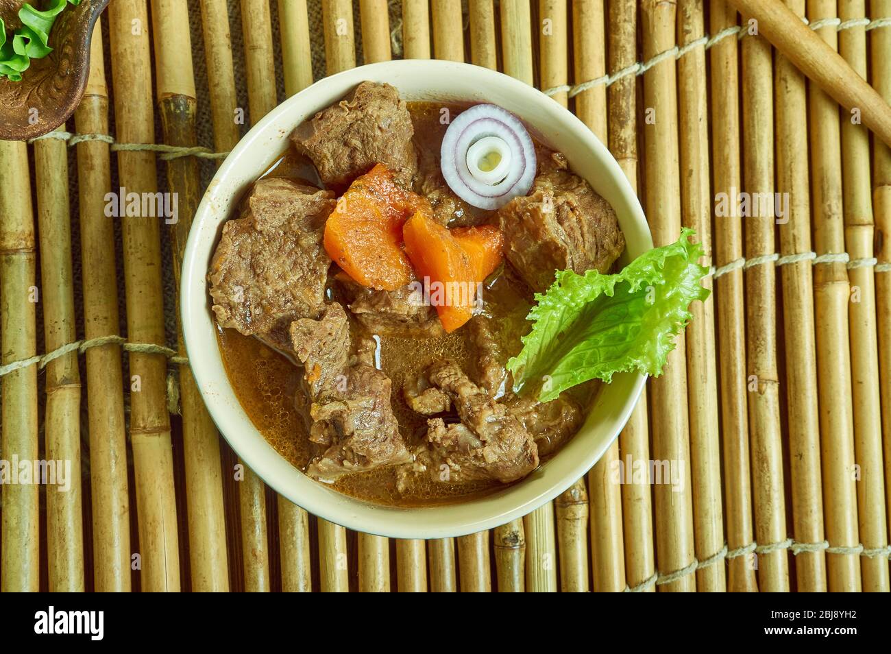 Coorg Pandi Curry, South India. Kodagu cuisine is made with pork ...