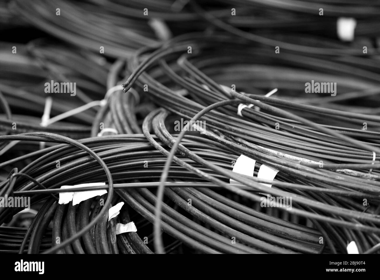 Metal still wire background Stock Photo - Alamy