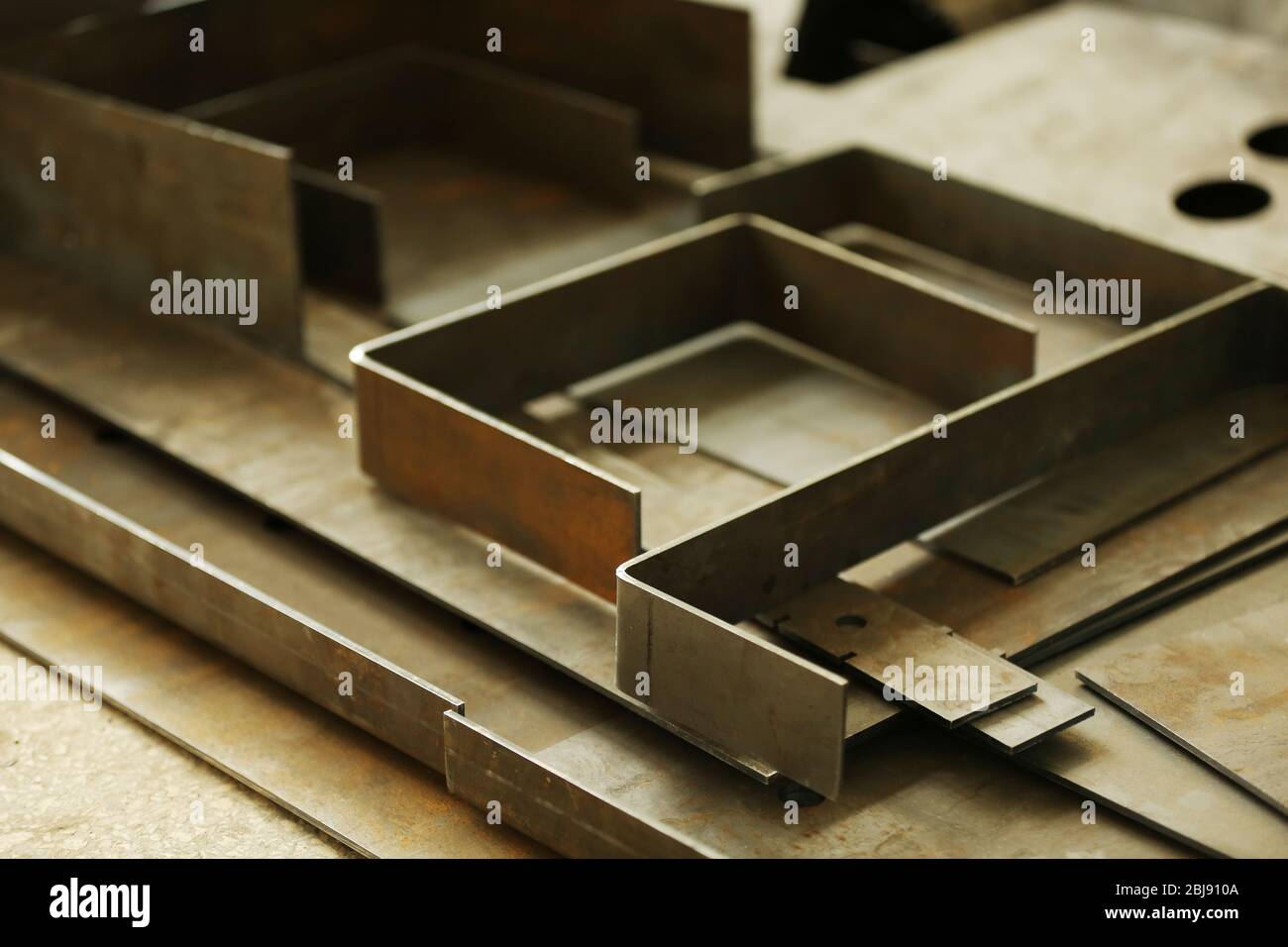 Different kinds of stock material, closeup Stock Photo - Alamy