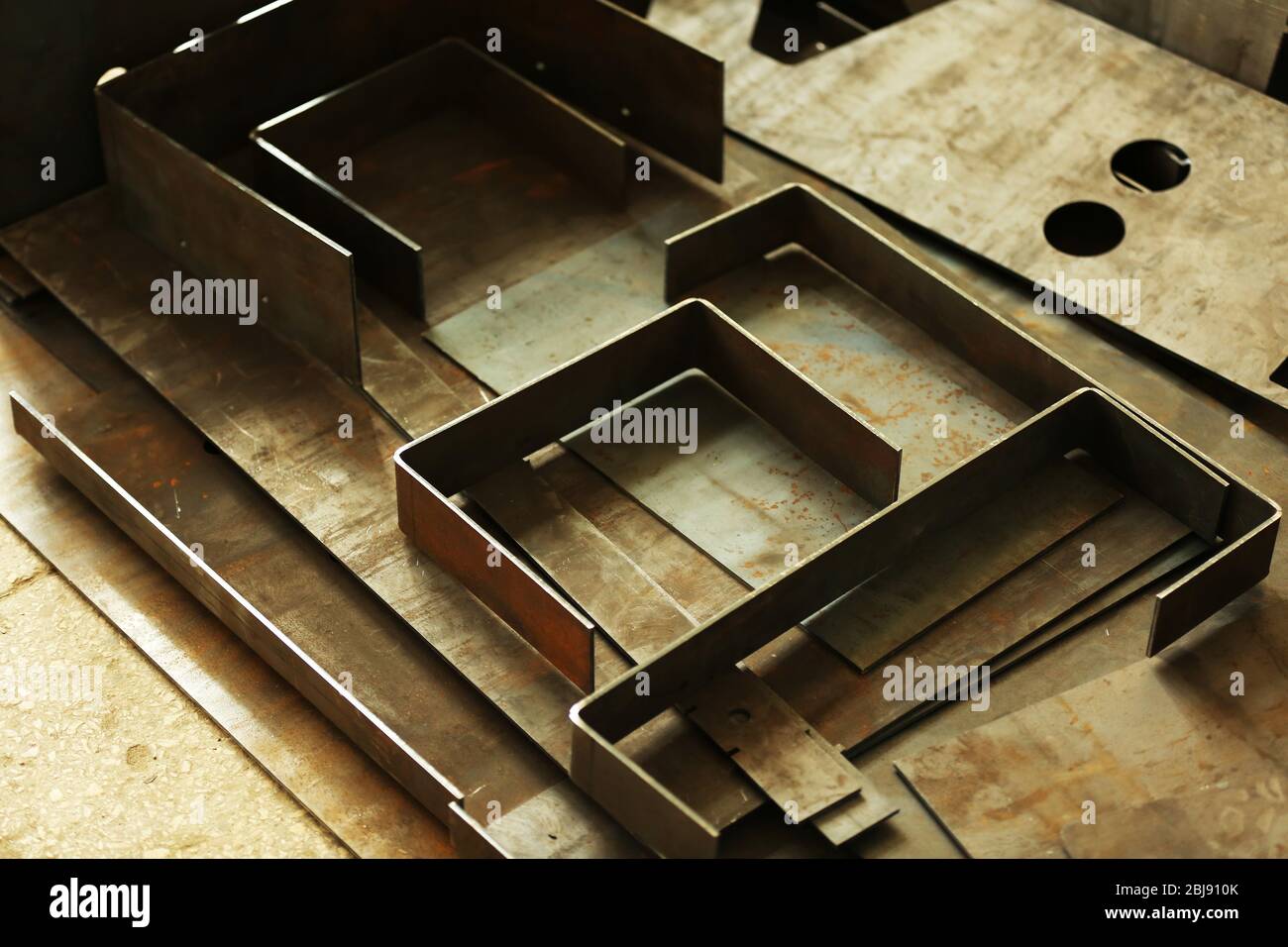Different kinds of stock material, closeup Stock Photo - Alamy