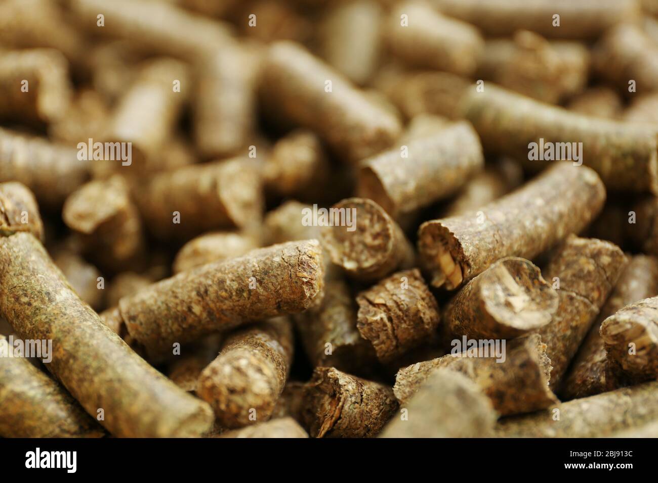 Solid wooden pellets, closeup Stock Photo - Alamy
