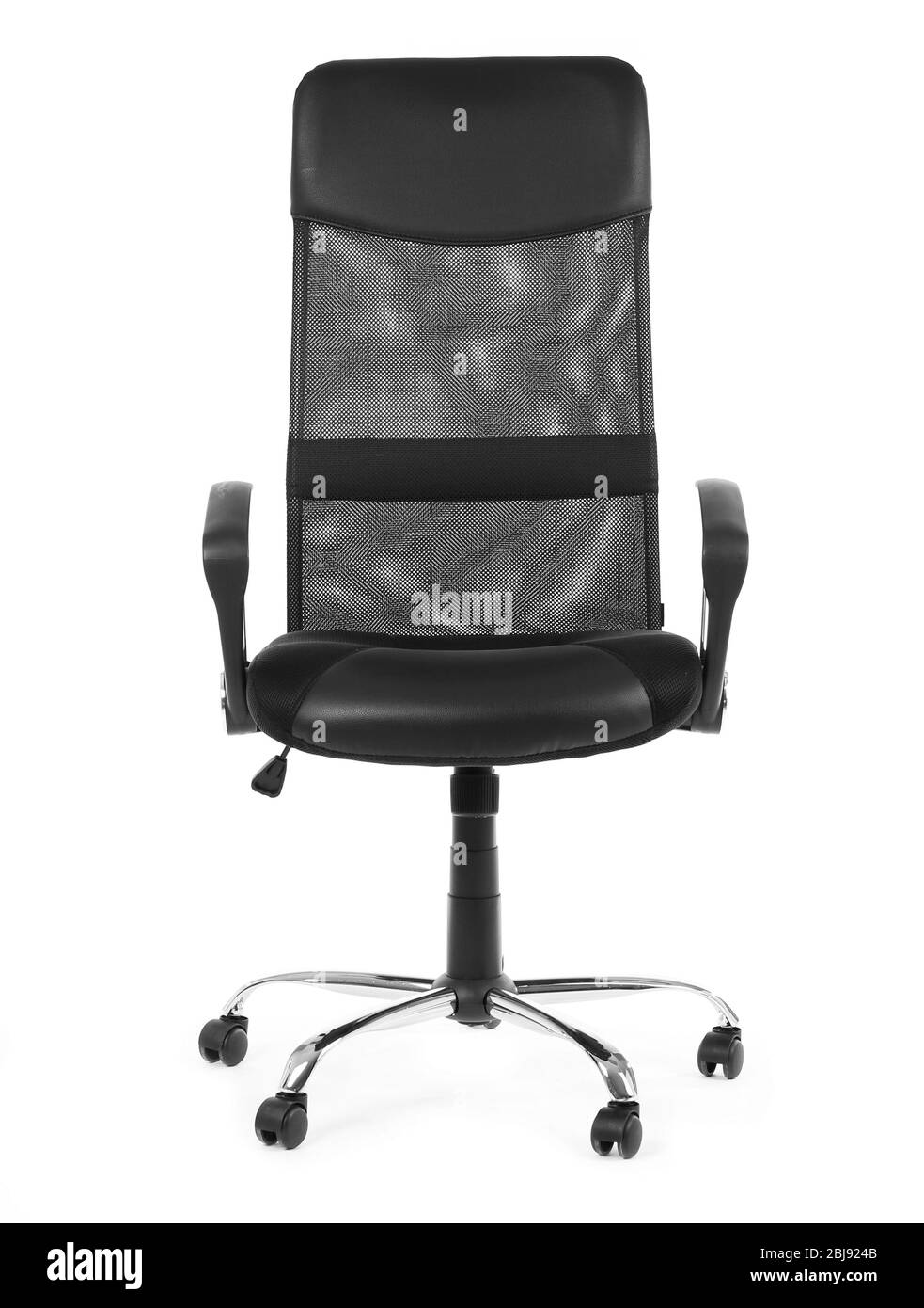 Office chair isolated on white Stock Photo - Alamy
