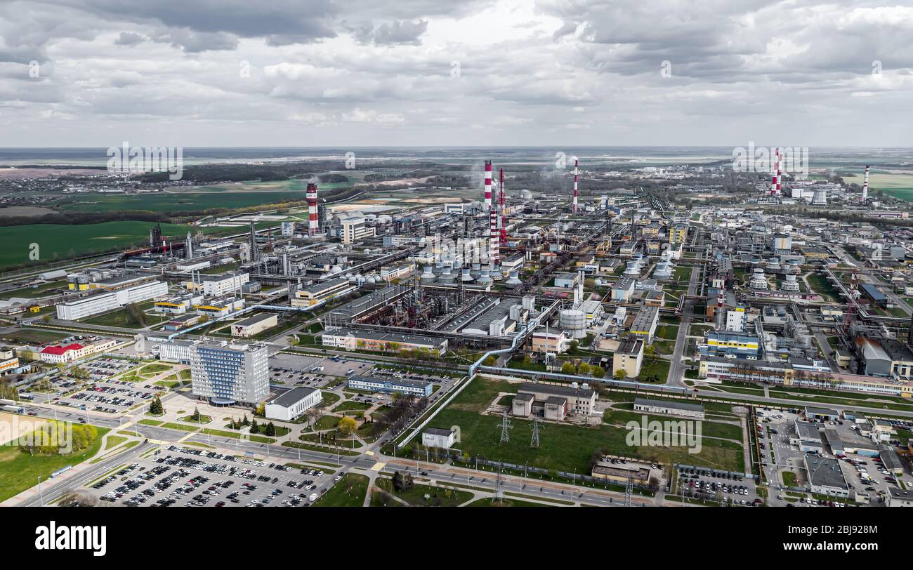 Chemical tanker, top view hi-res stock photography and images - Alamy