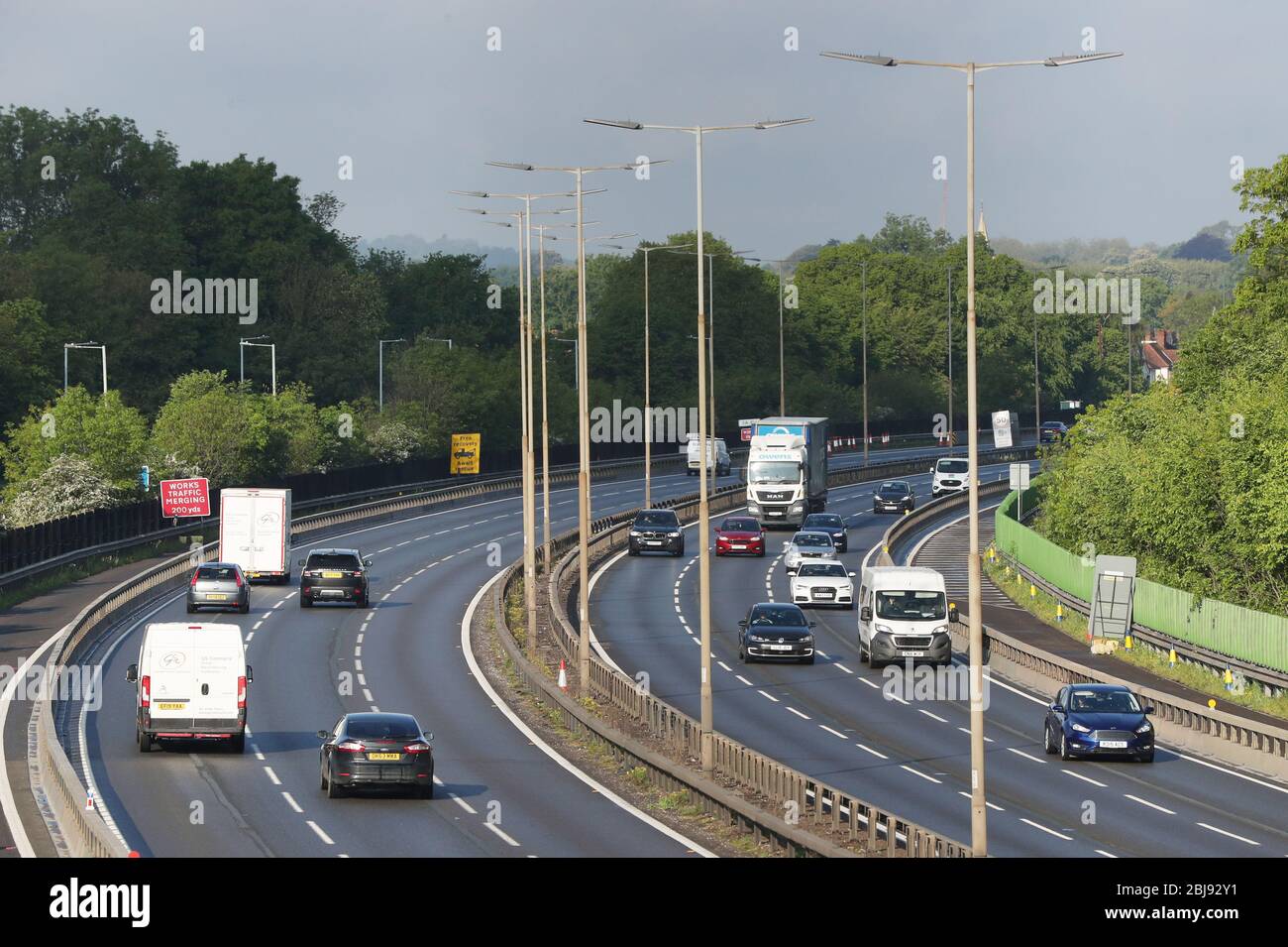 M4 Motorway Near London High Resolution Stock Photography and Images ...
