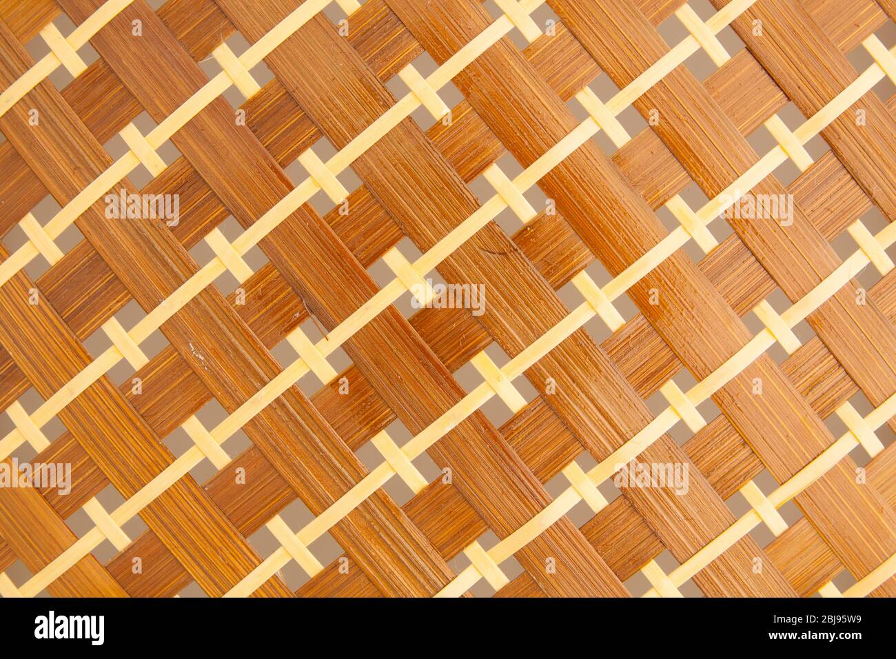 Handcraft of bamboo weave pattern for background Stock Photo - Alamy