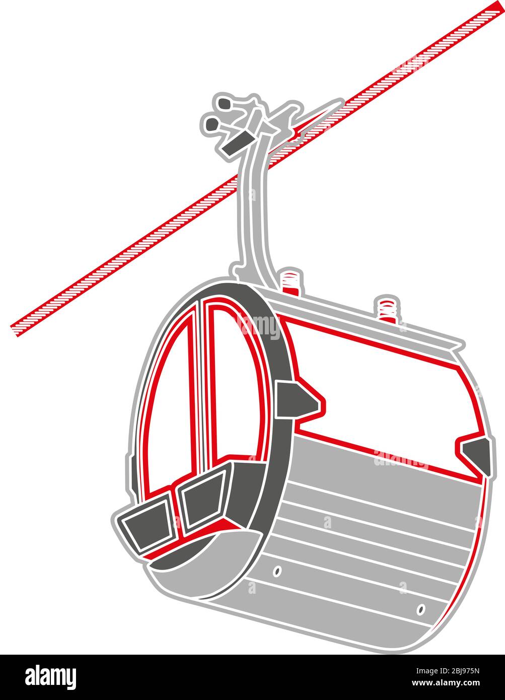 Cable car gondola cabin hi-res stock photography and images - Alamy