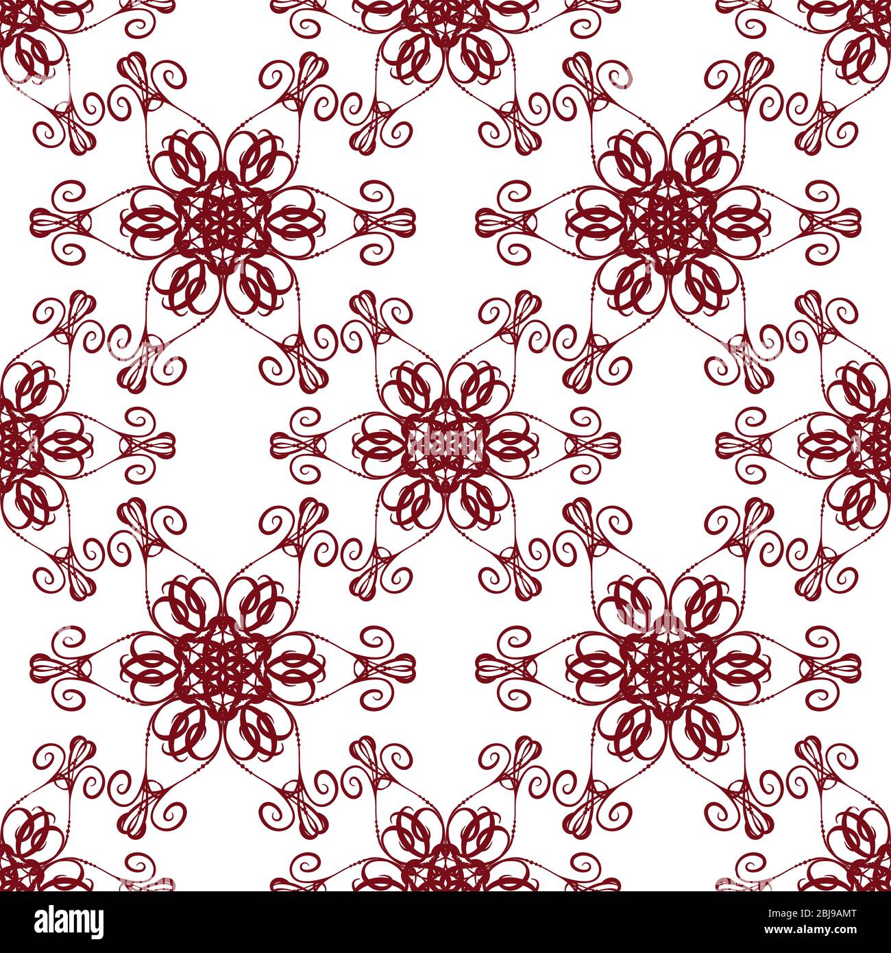 Seamless abstract burgundy red and white vintage pattern Stock Vector ...