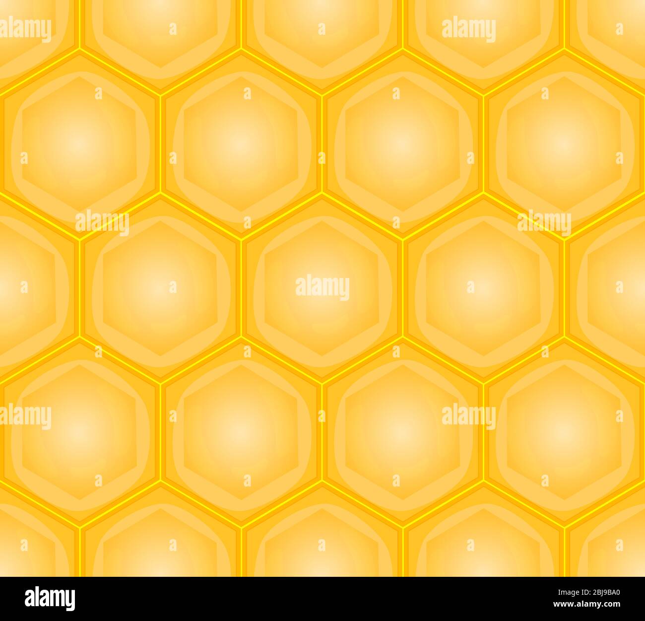 Seamless honeycomb pattern. Geometric bees hive background. Seamless hexagonal cells texture ...
