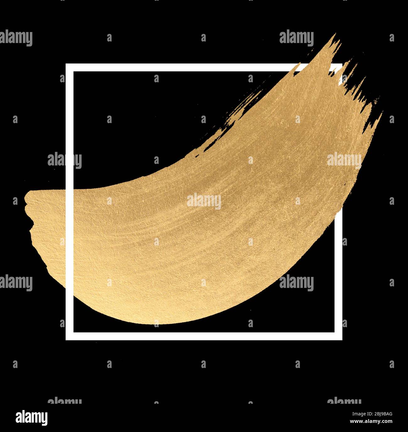 Gold watercolor texture paint stain hi-res stock photography and images ...