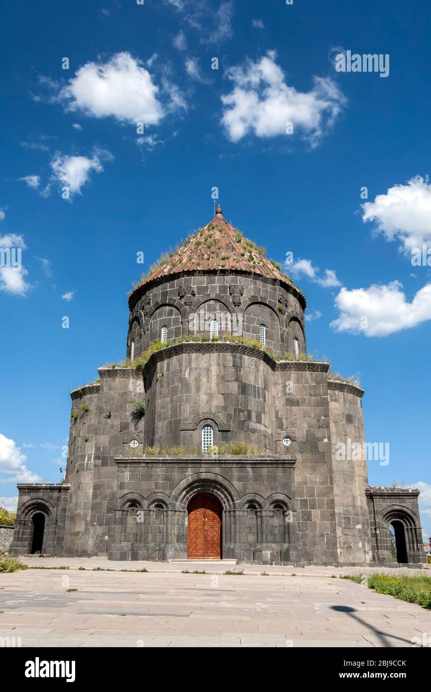 The Cathedral of Kars, otherwise known as the Holy Apostles Church. It ...