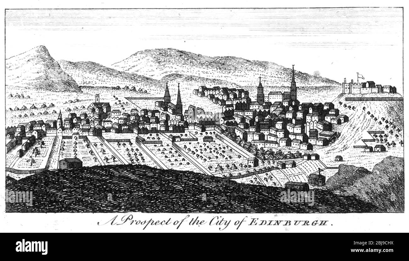 18th century edinburgh hi-res stock photography and images - Alamy