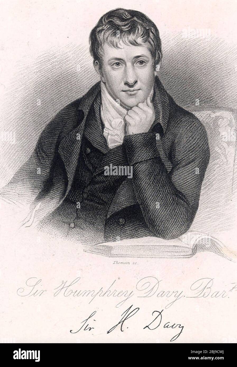 HUMPHREY DAVY (1778-1829) English chemist and inventor Stock Photo - Alamy