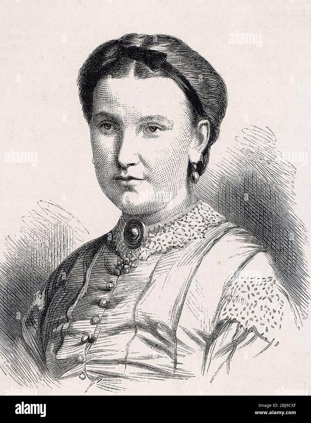 FLORENCE BAKER (1841-1916) Hungarian-born British explorer wife of ...