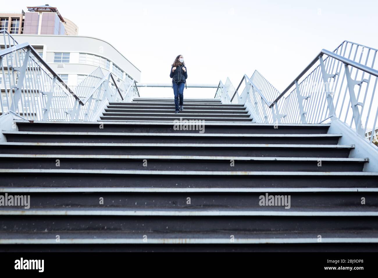 Real stairs hi-res stock photography and images - Alamy
