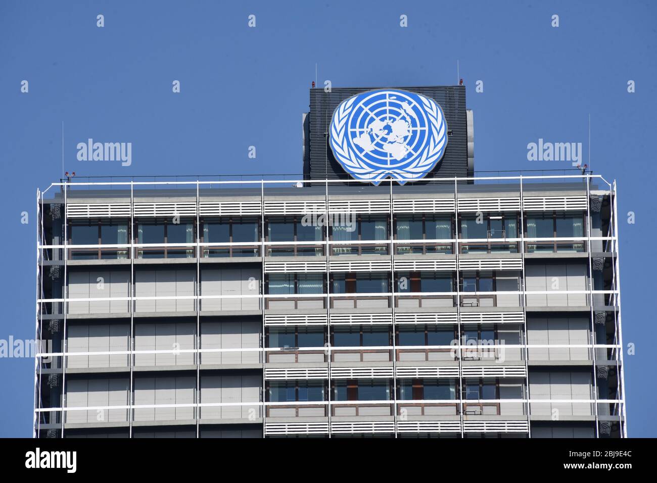 Bonn, Germany. 26th Apr, 2020. The UN Campus, the centre of the United ...