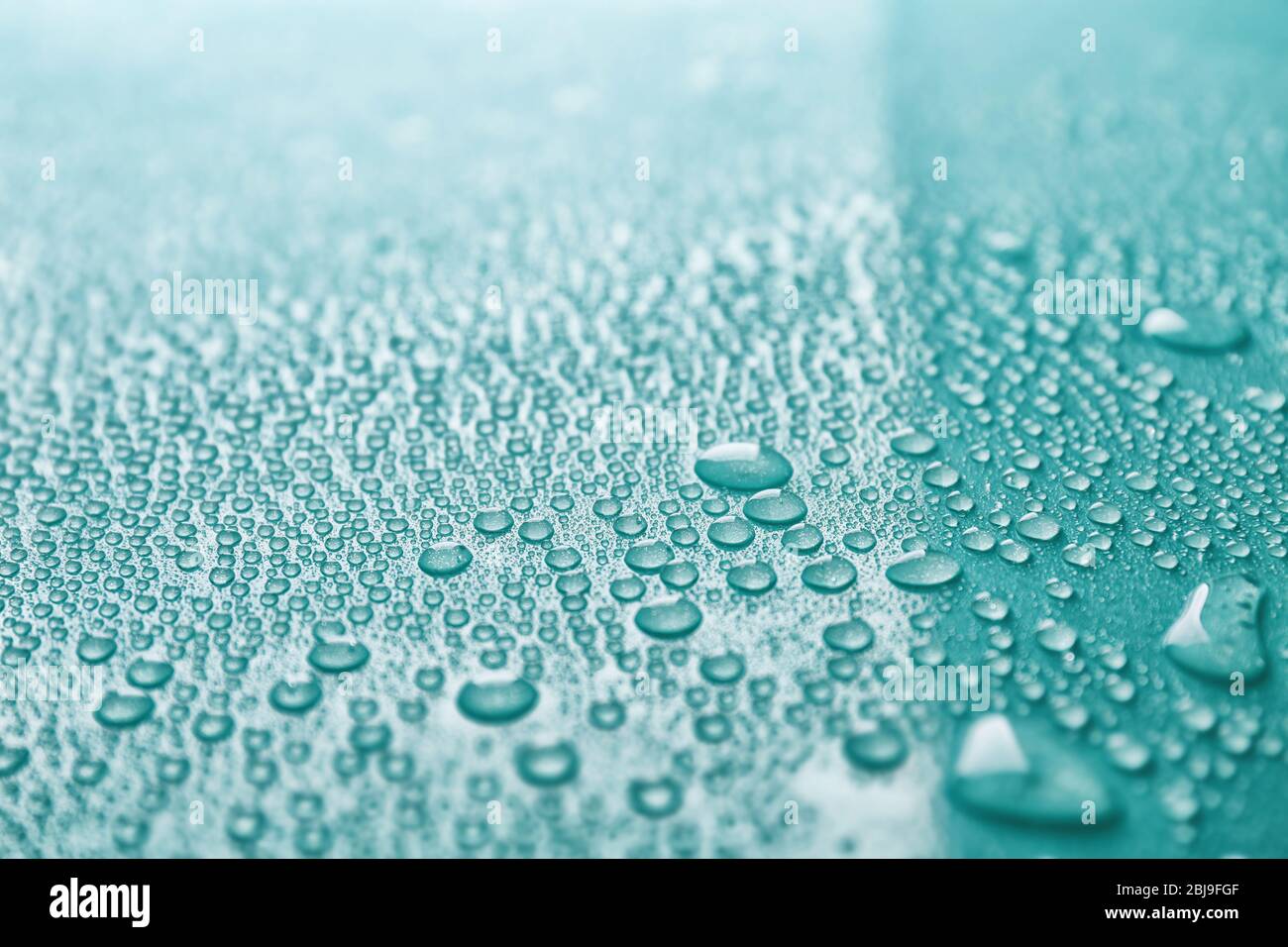 Water drops on glass background Stock Photo - Alamy