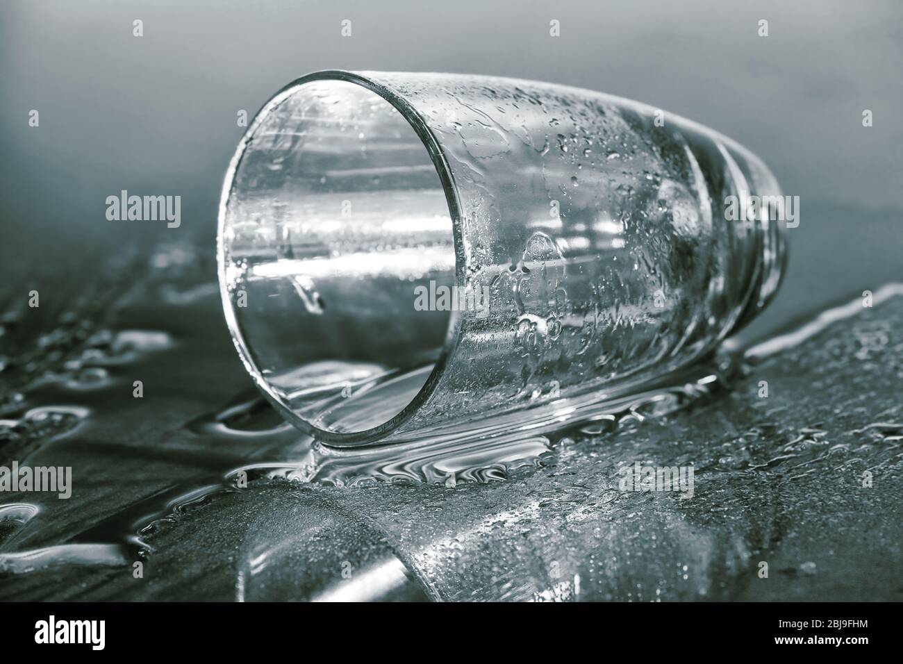 Glass overturned hi-res stock photography and images - Alamy