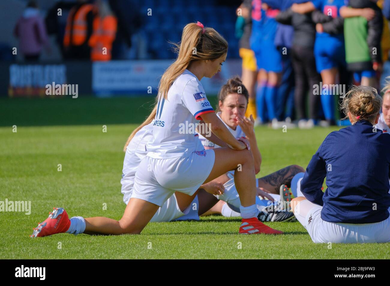 AFC Fylde Women footballer Laura Merrin Stock Photo - Alamy