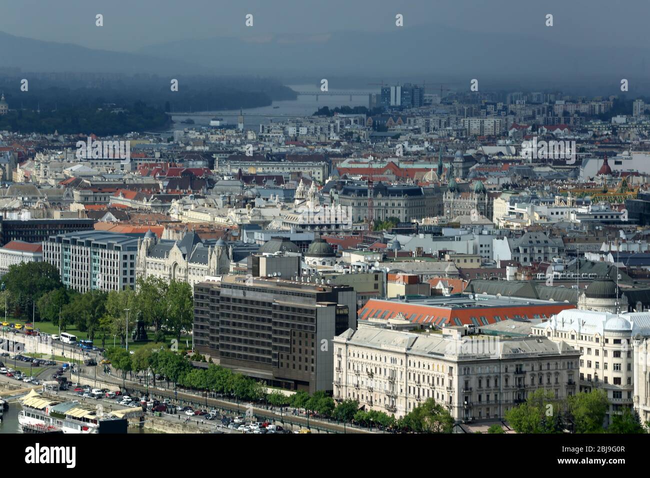 Big city landscape Stock Photo - Alamy