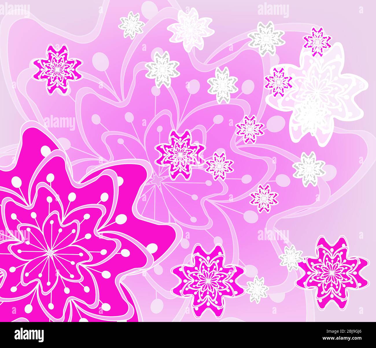 Spring cherry blossom sakura Stock Vector Images - Alamy