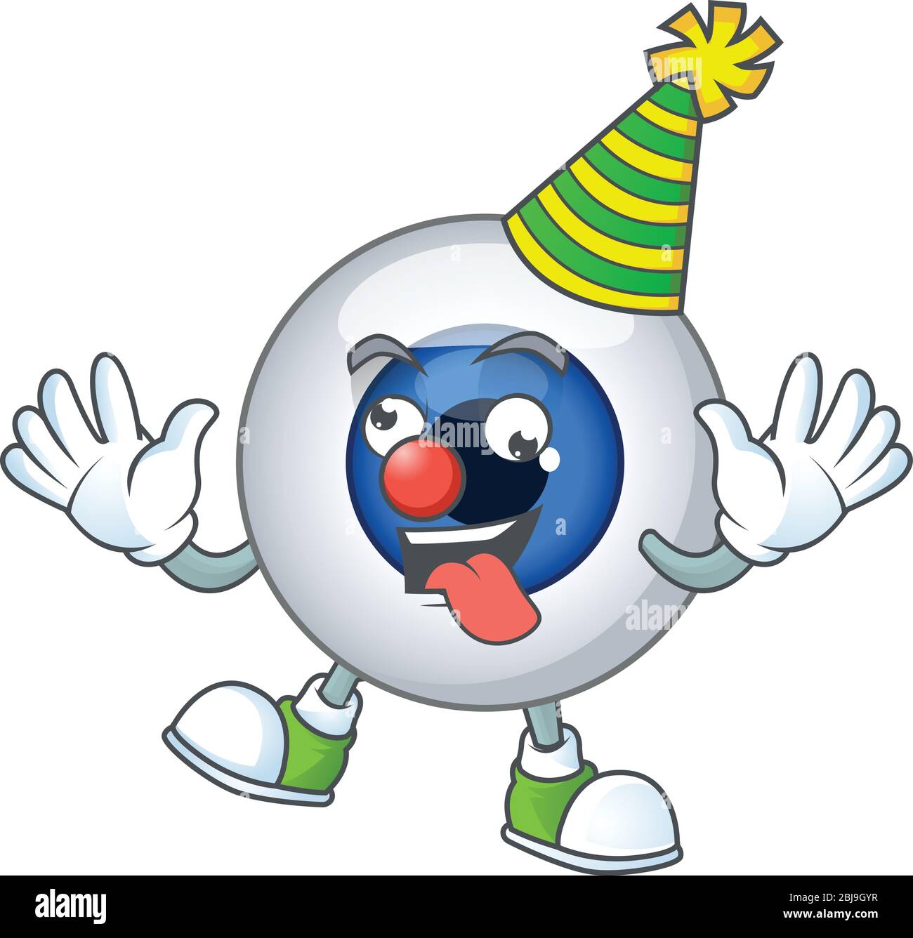 Eyeball Cartoon Clipart Party