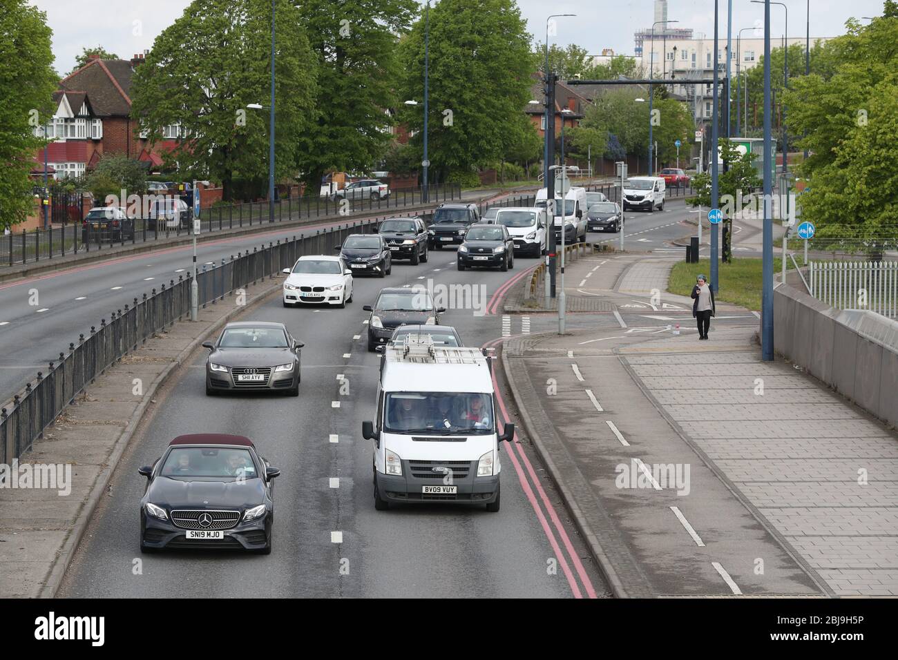 Inbound towards central london hi-res stock photography and images - Alamy