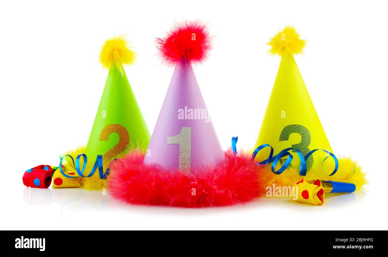 Beautiful party hats serpentine hi-res stock photography and images - Alamy