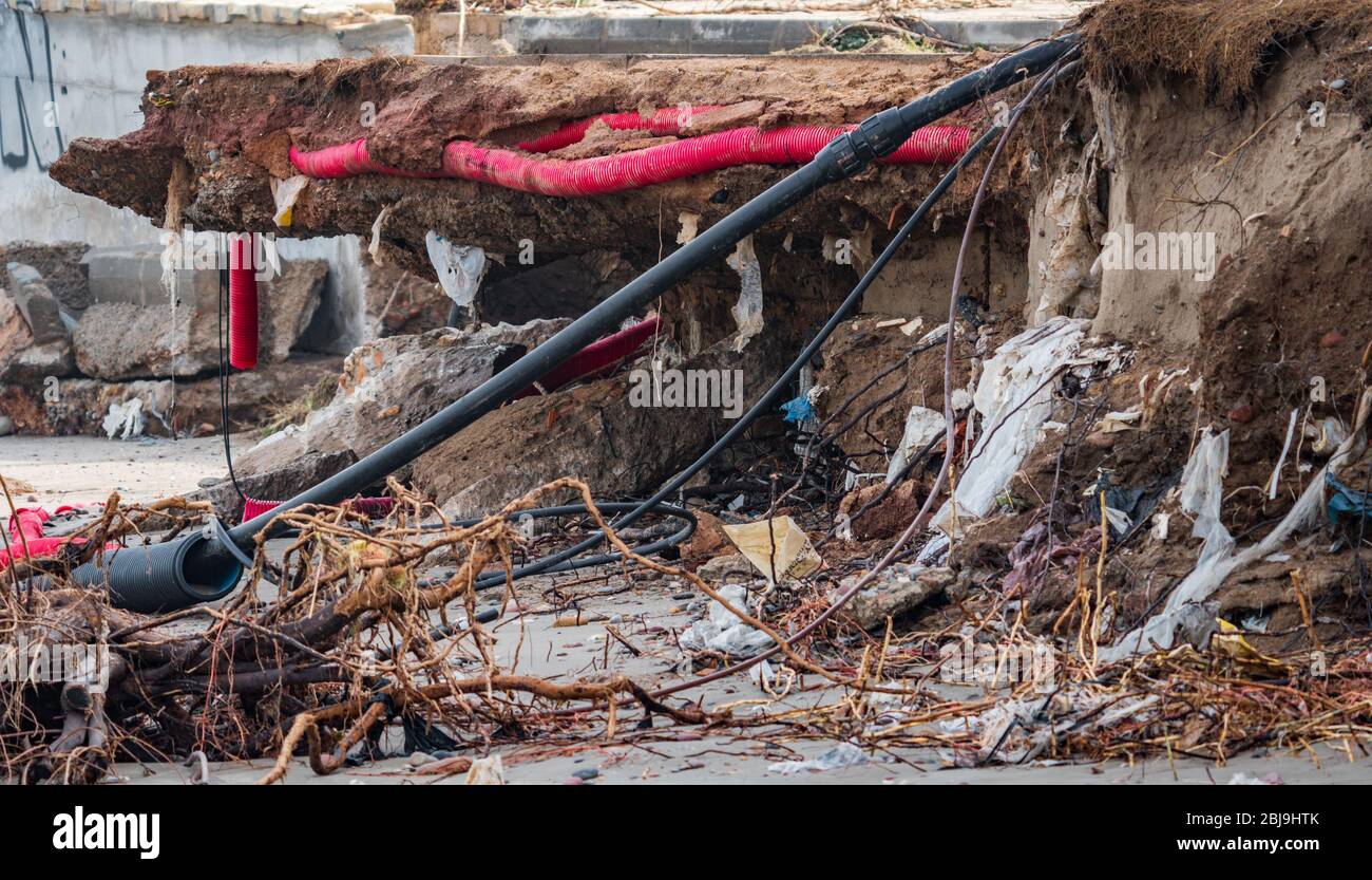 Broken pipes hi-res stock photography and images - Alamy