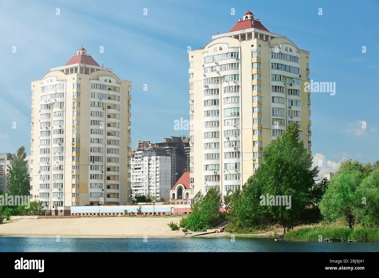 View of the multi-storey buildings Stock Photo - Alamy