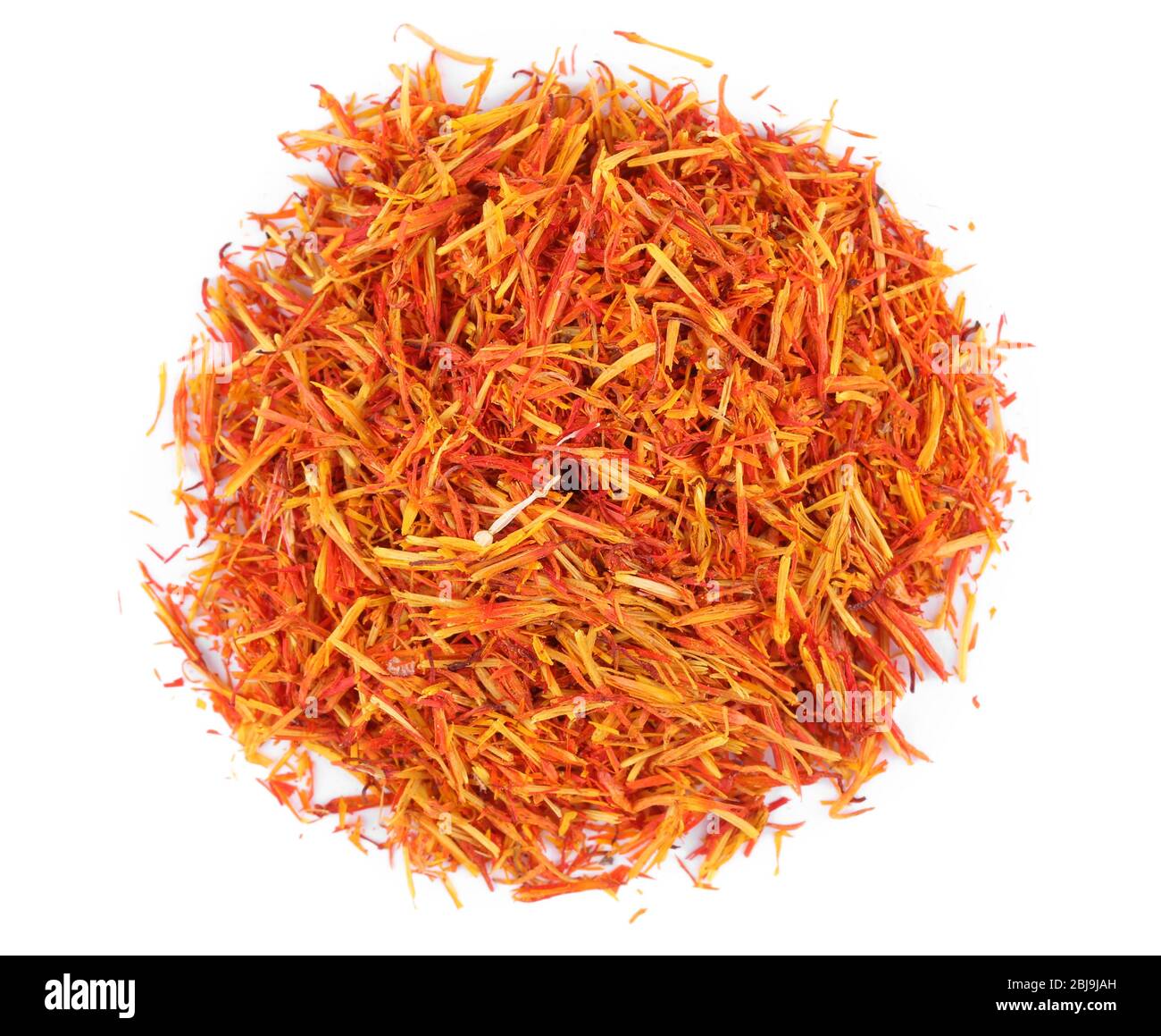 Dried saffron isolated on white Stock Photo - Alamy