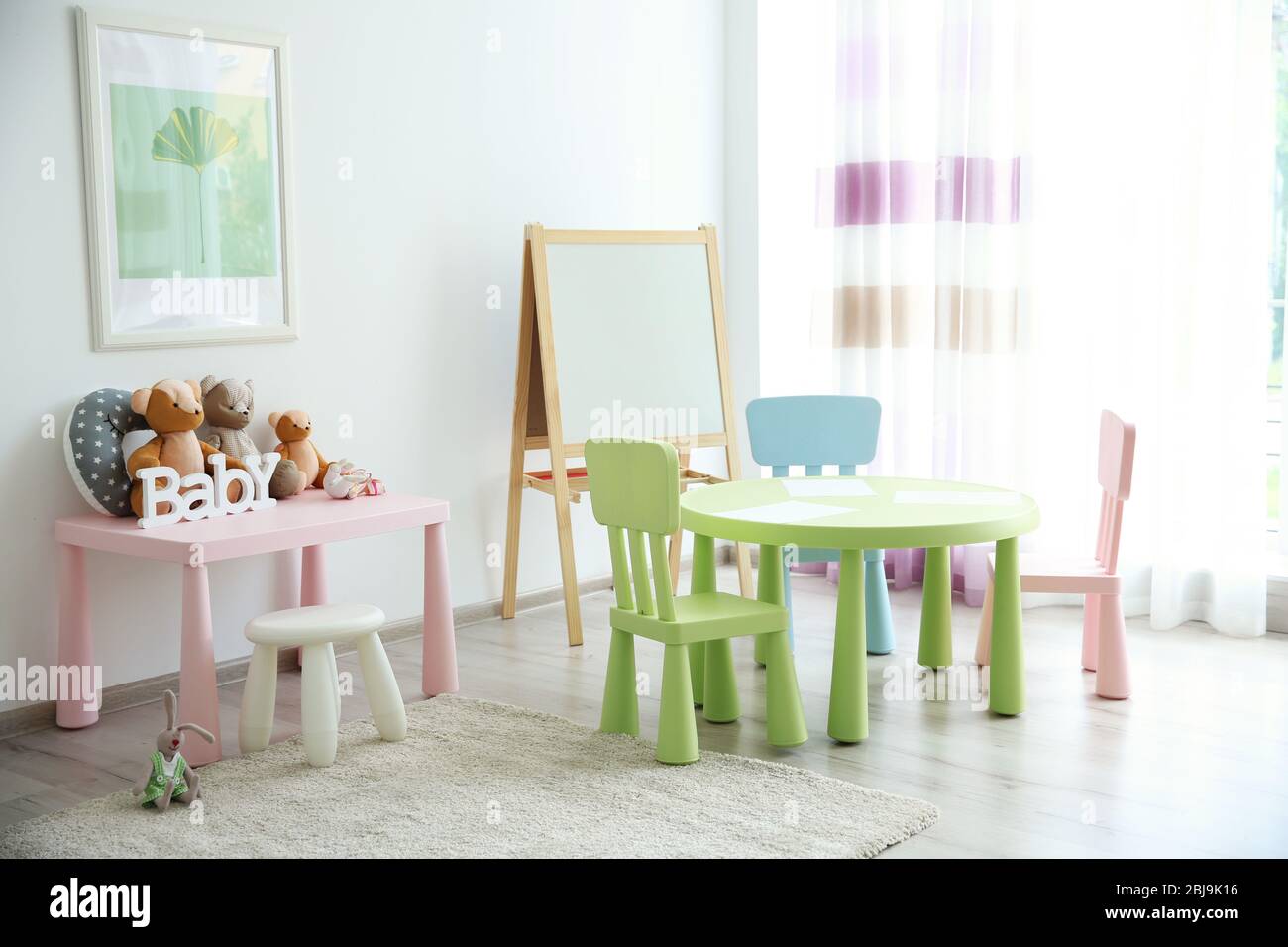 Interior of playing room Stock Photo - Alamy