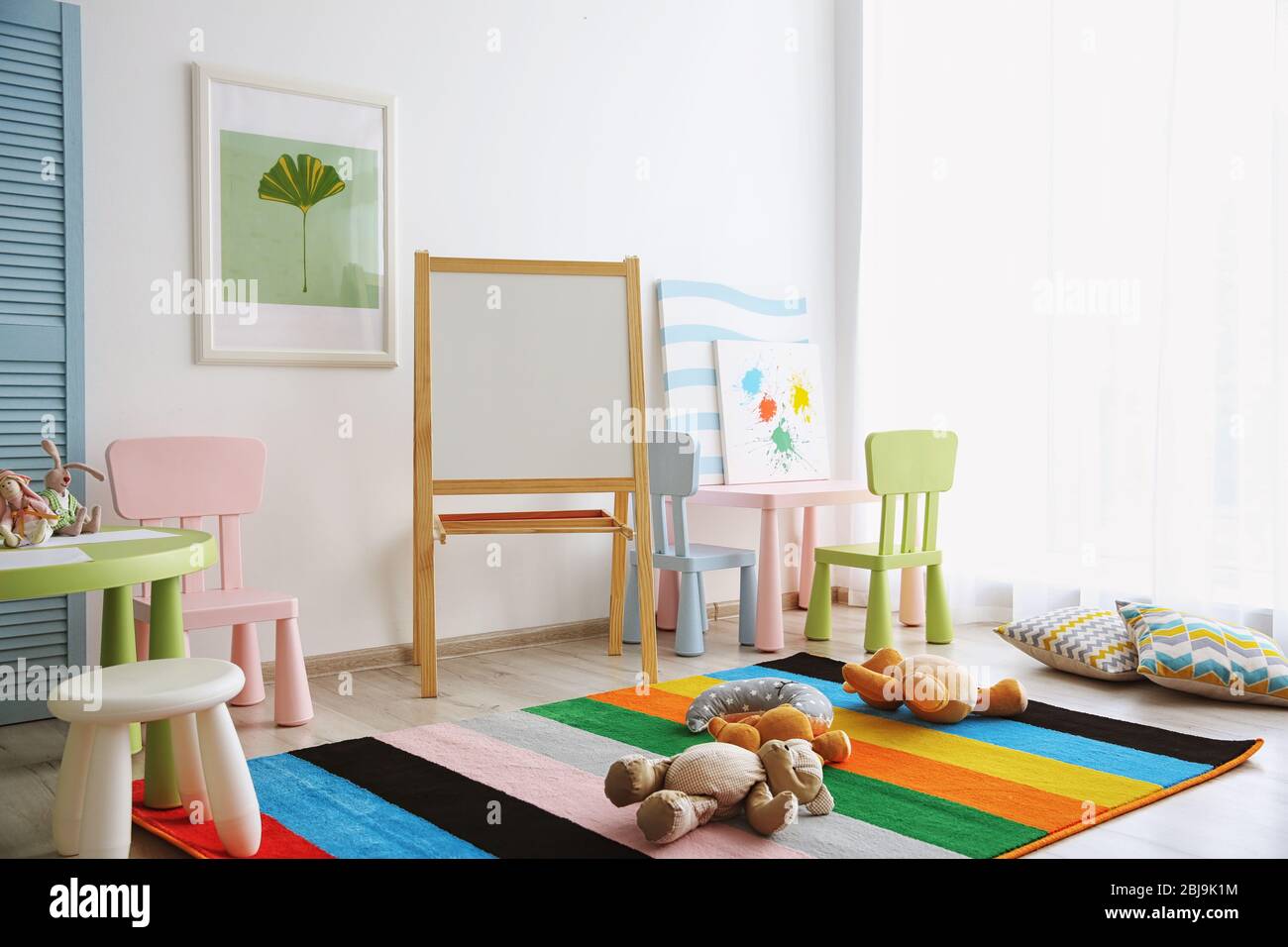 Interior of playing room Stock Photo - Alamy