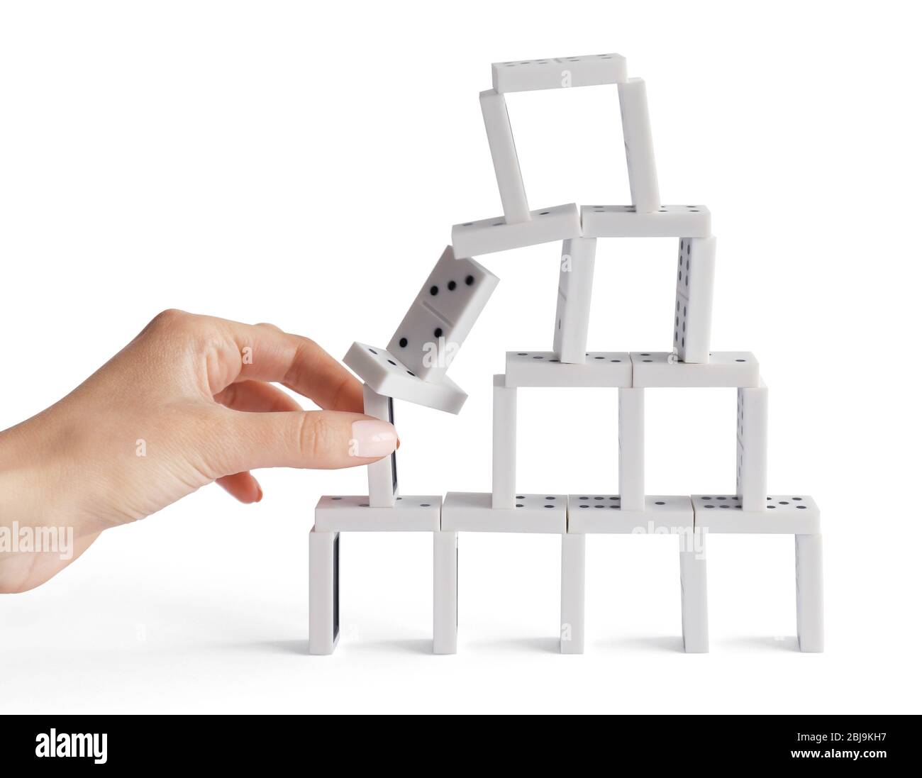 Build destroy concept Cut Out Stock Images & Pictures - Alamy