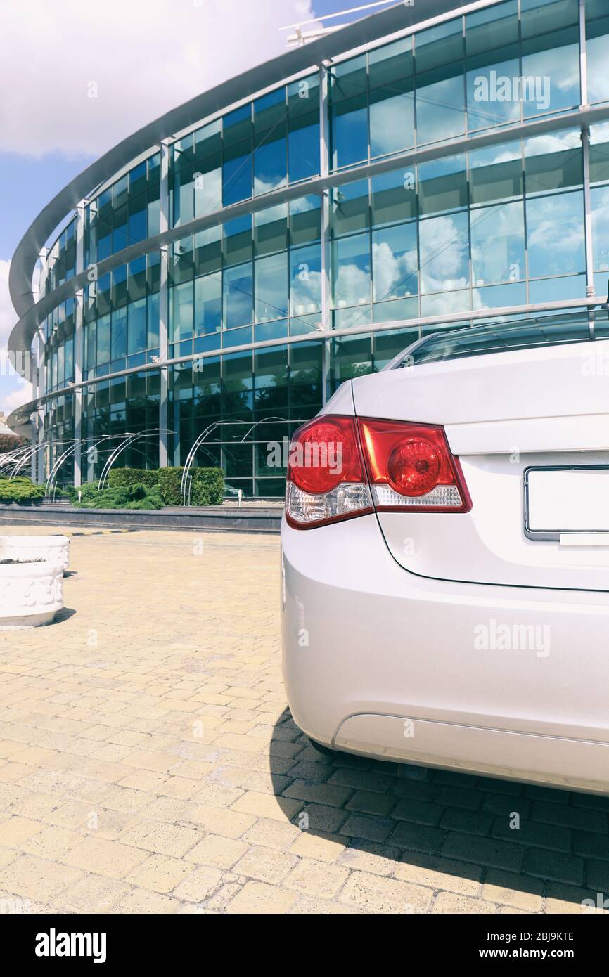 Car park office development hi-res stock photography and images - Alamy