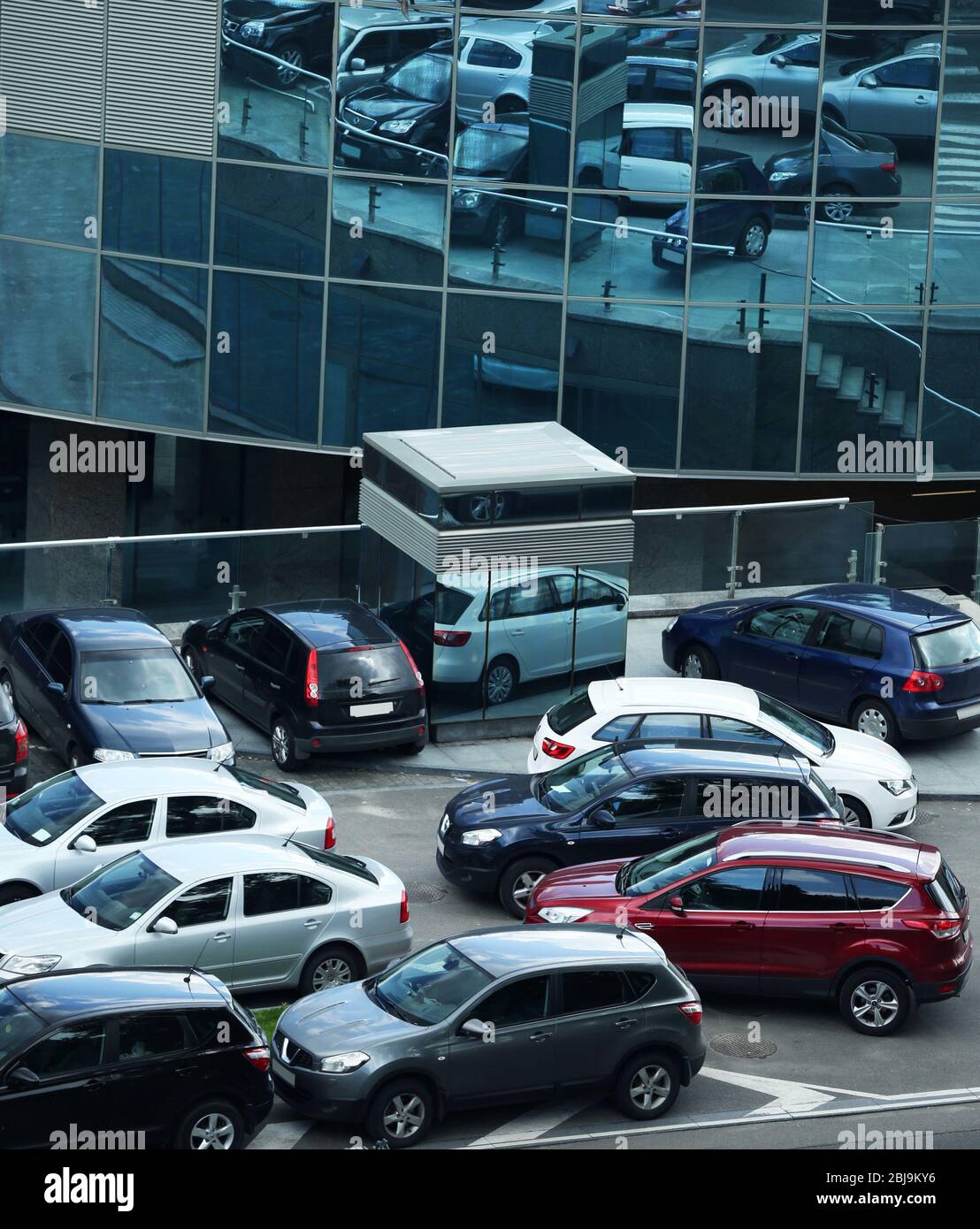 Garage rooftop parking hi-res stock photography and images - Alamy