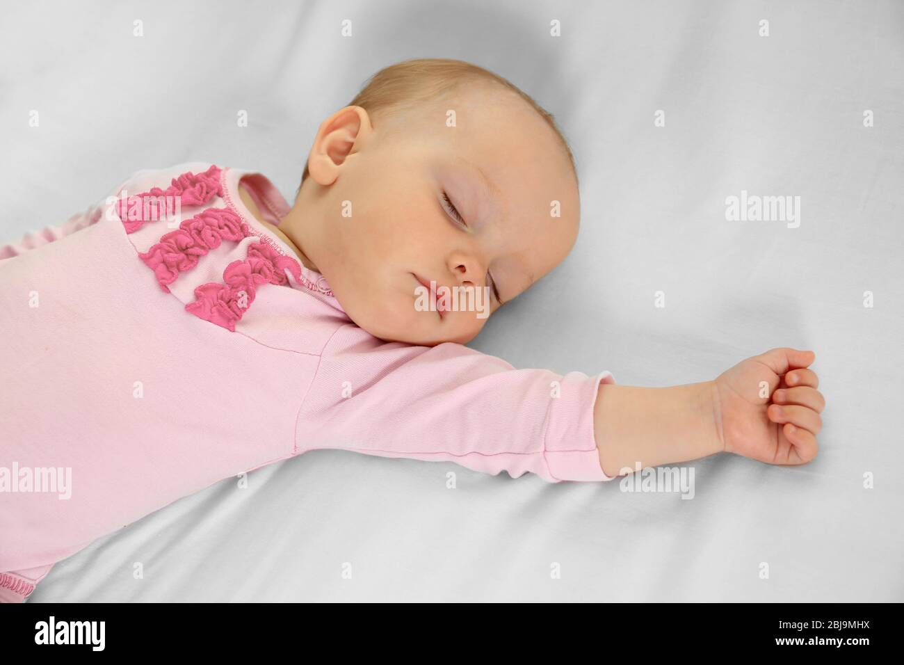 Sleeping cute baby Stock Photo - Alamy