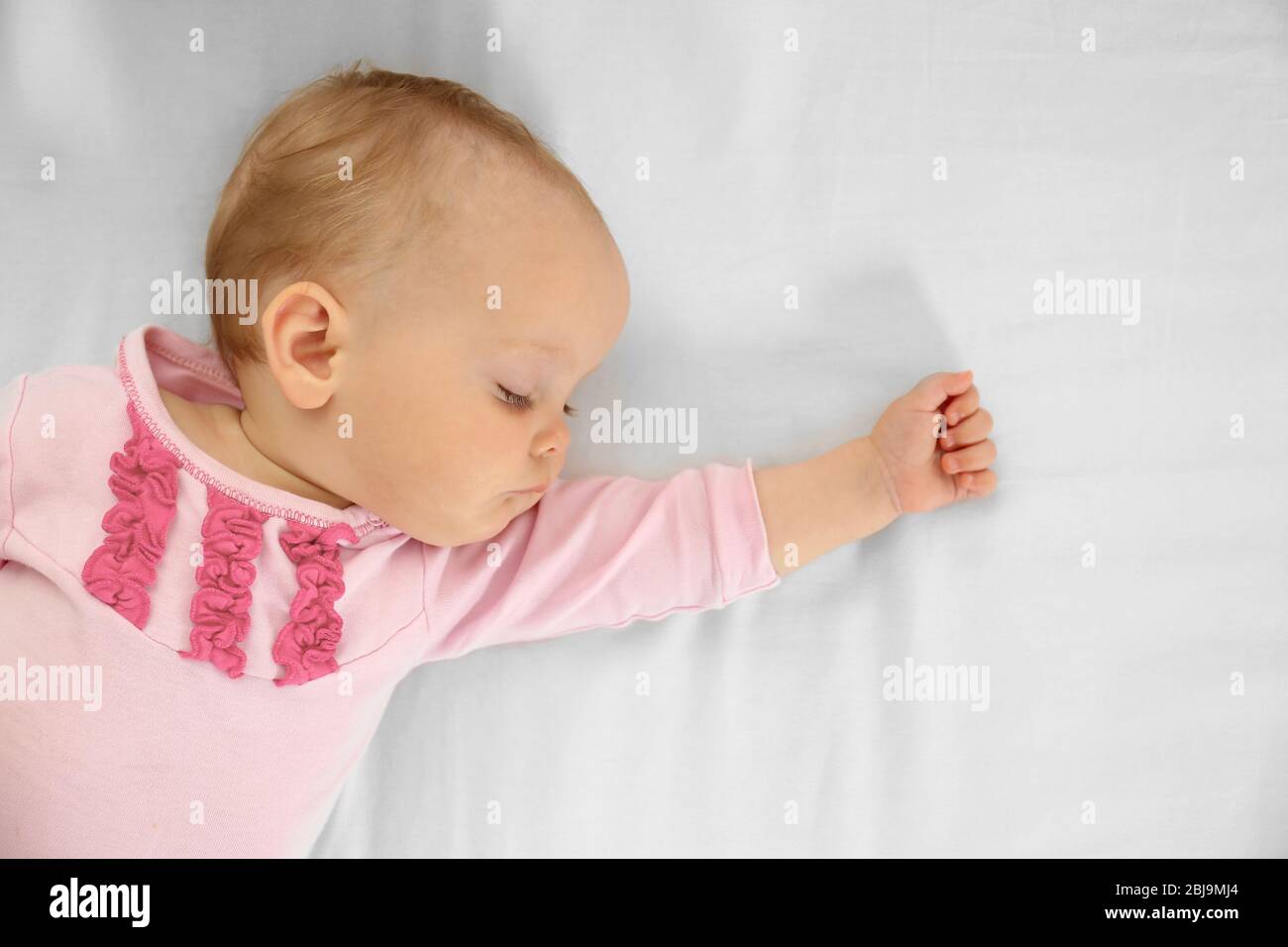 Sleeping cute baby Stock Photo - Alamy