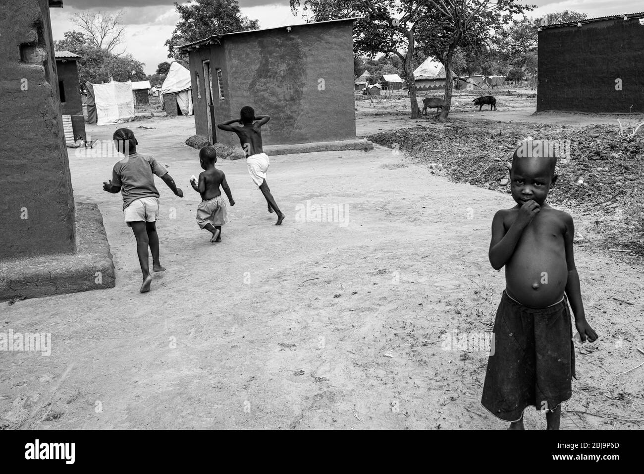 Morobi, Bidibidi, refugee camp, Uganda Stock Photo - Alamy