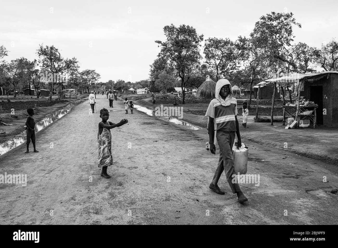 Morobi, Bidibidi, refugee camp, Uganda Stock Photo - Alamy