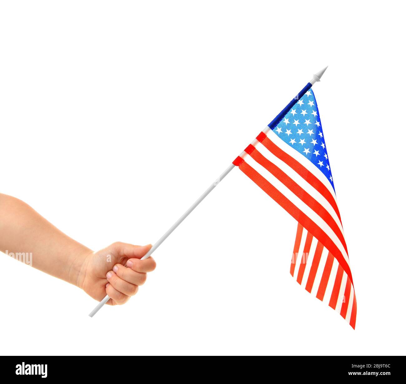 Kid hand american flag hi-res stock photography and images - Alamy
