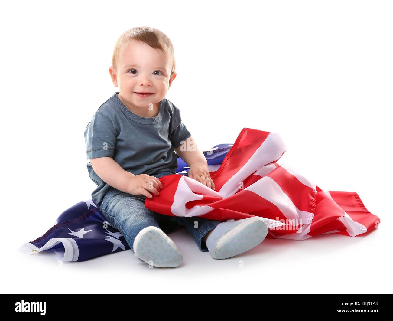 Baby usa flag Cut Out Stock Images & Pictures - Alamy