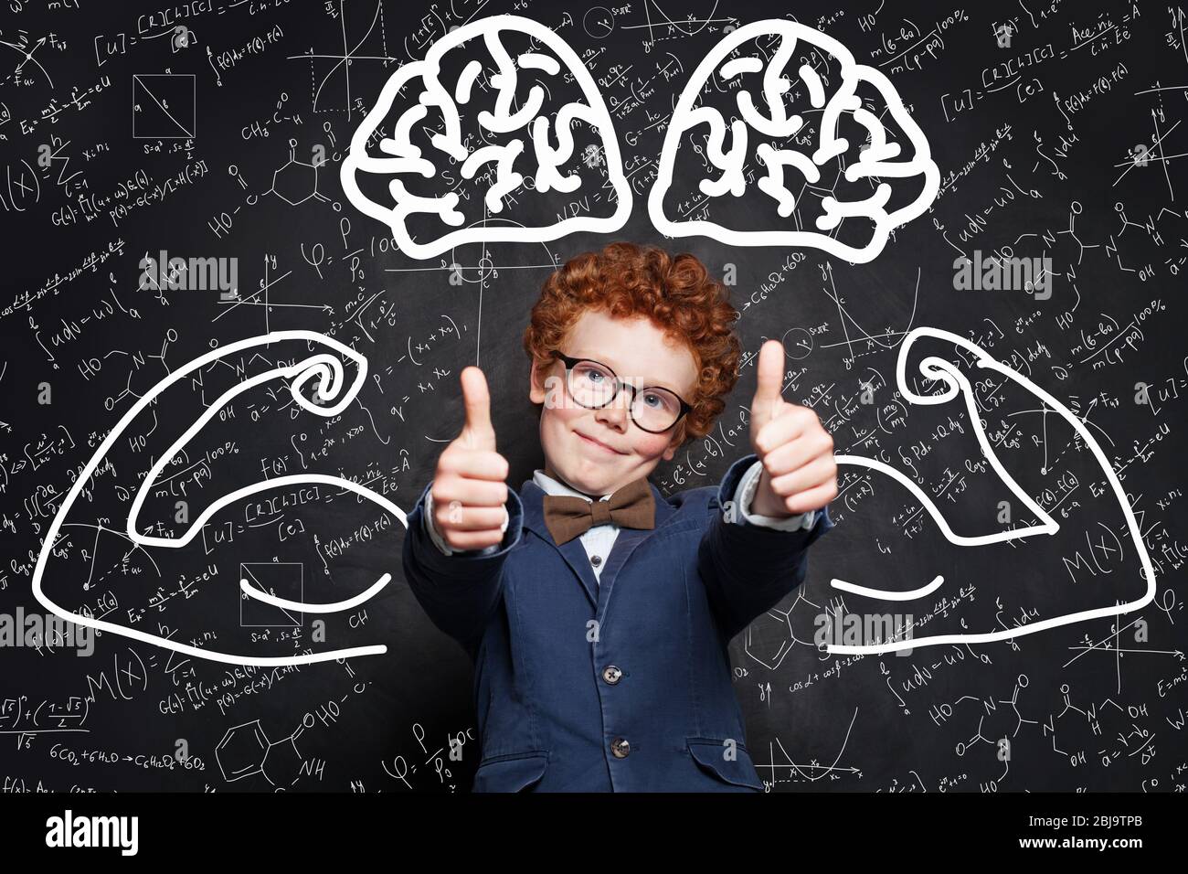 Happy genius hi-res stock photography and images - Alamy