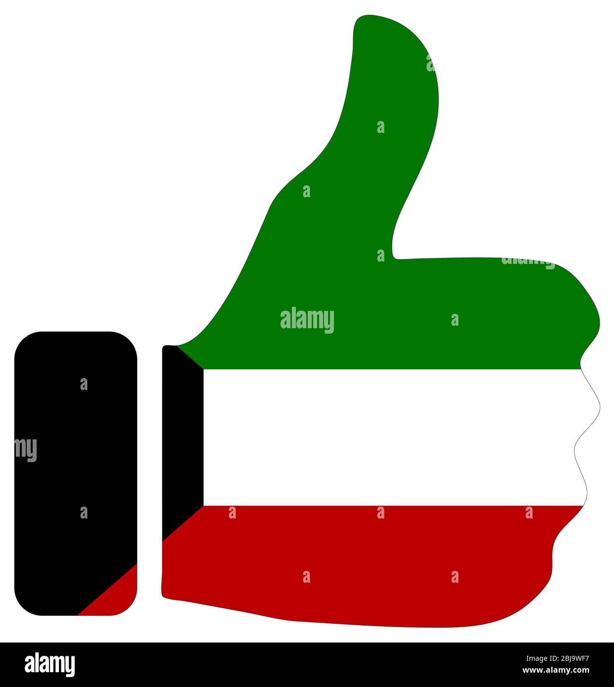 Flag of kuwait hi-res stock photography and images - Alamy