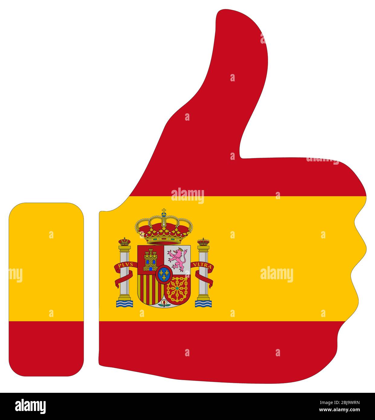 Thumbs up spain Cut Out Stock Images & Pictures - Alamy