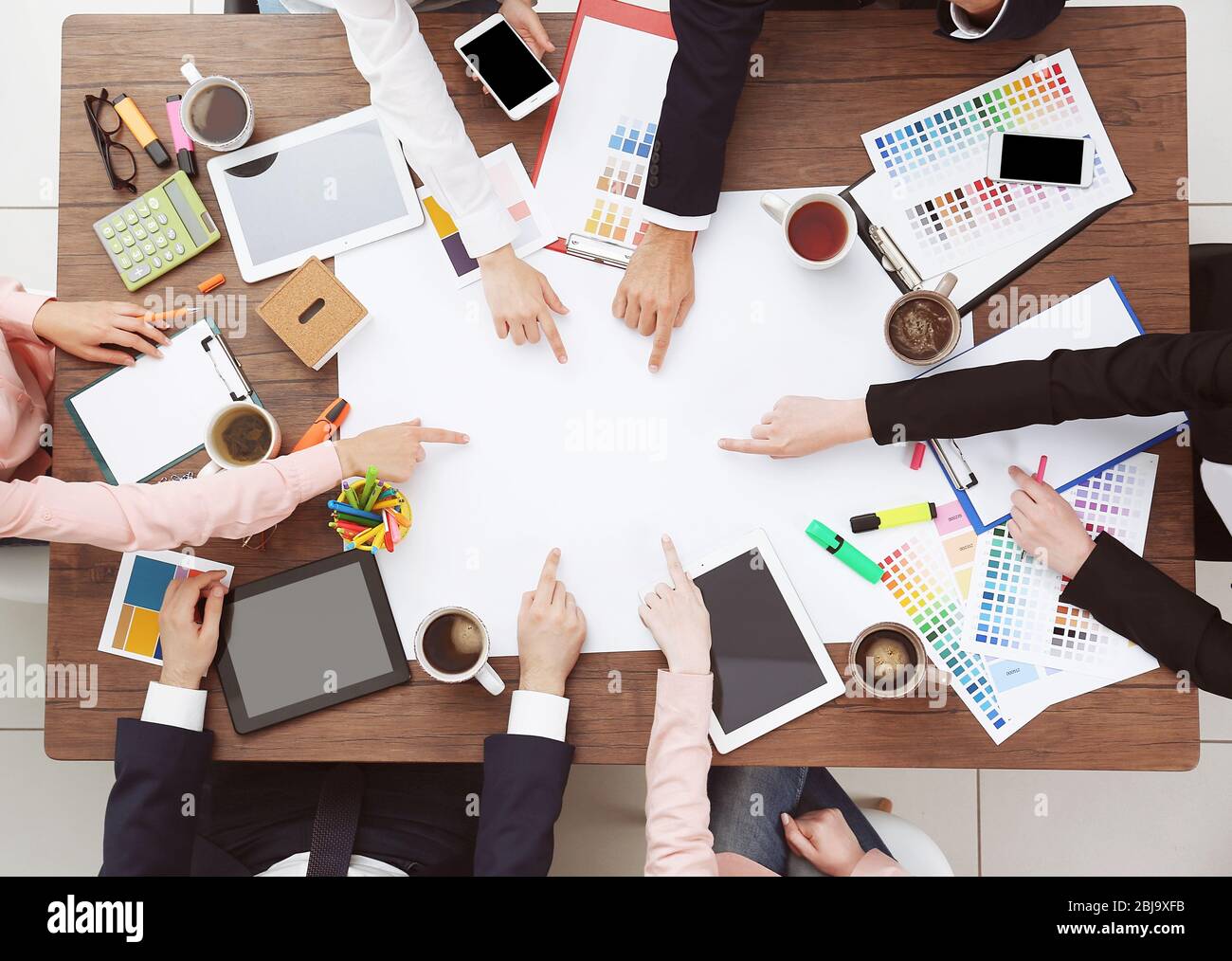 Business people colleagues. Teamwork concept Stock Photo - Alamy