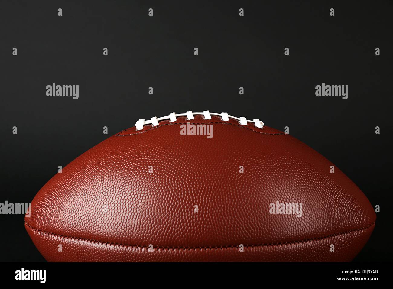 Rugby ball, closeup Stock Photo - Alamy